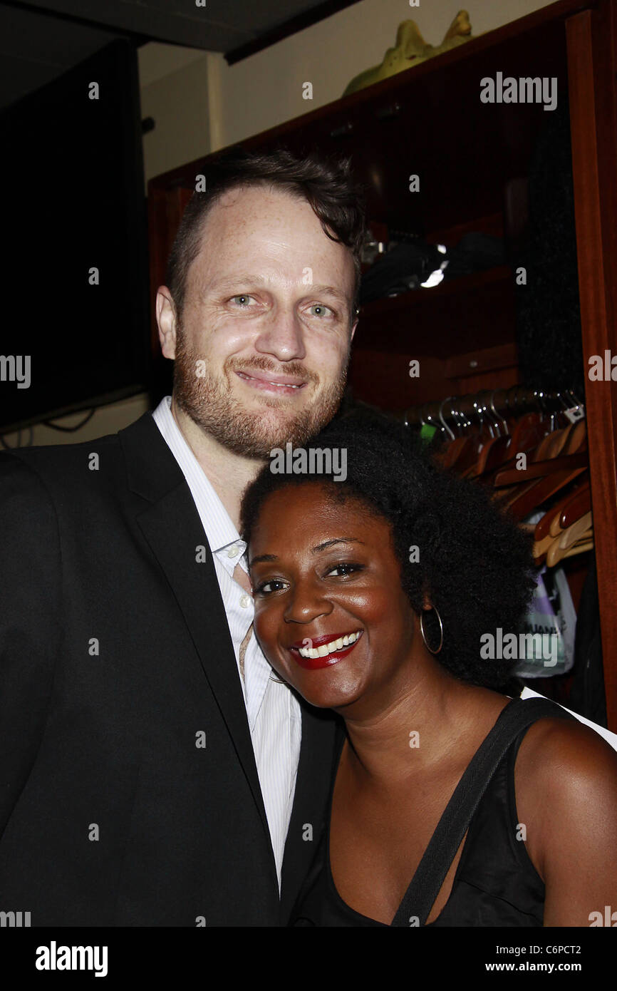 Todd Almond and April Matthis Opening Night after party for the Lincoln ...