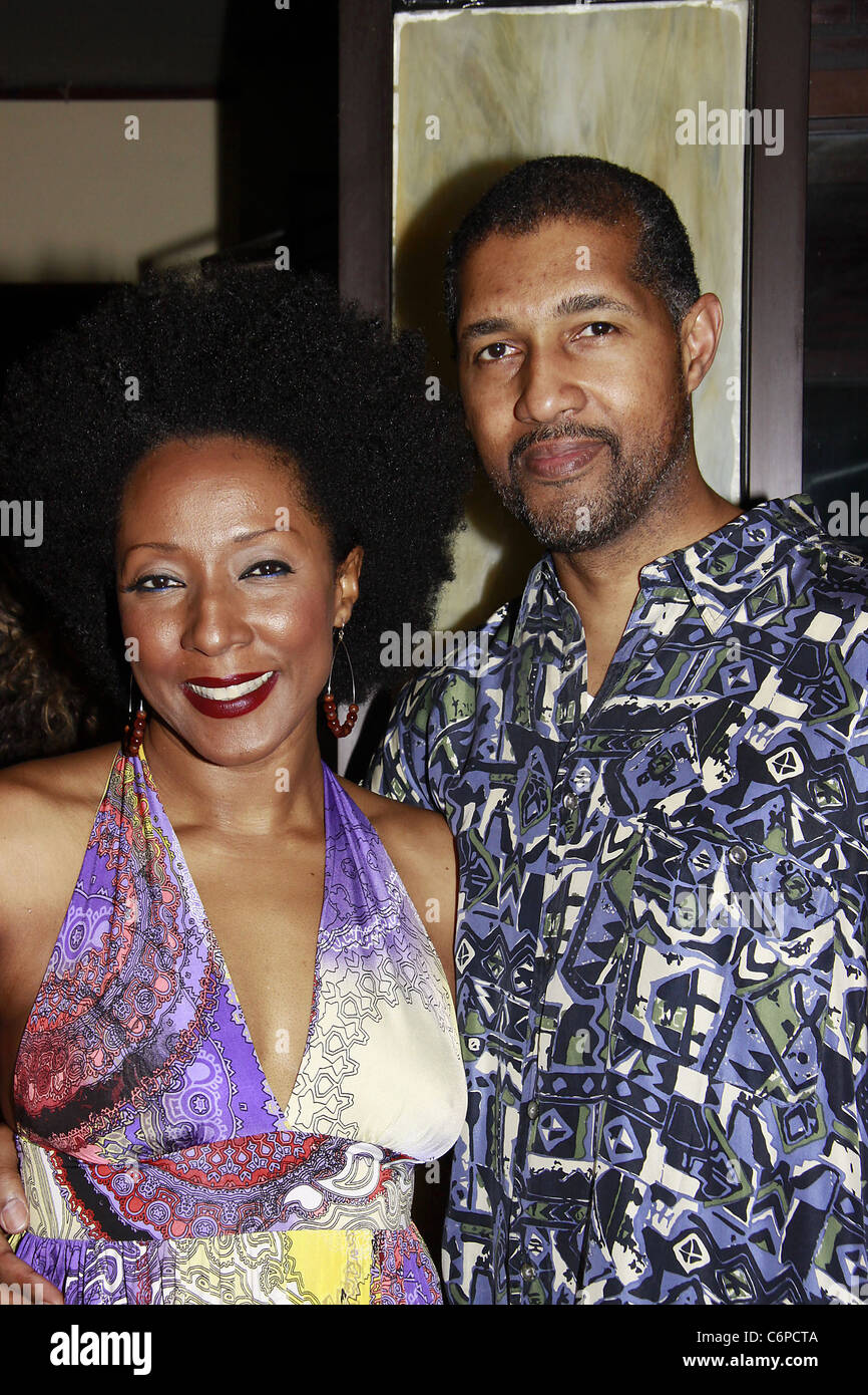 Harriett D. Foy and Dion Graham Opening Night after party for the ...