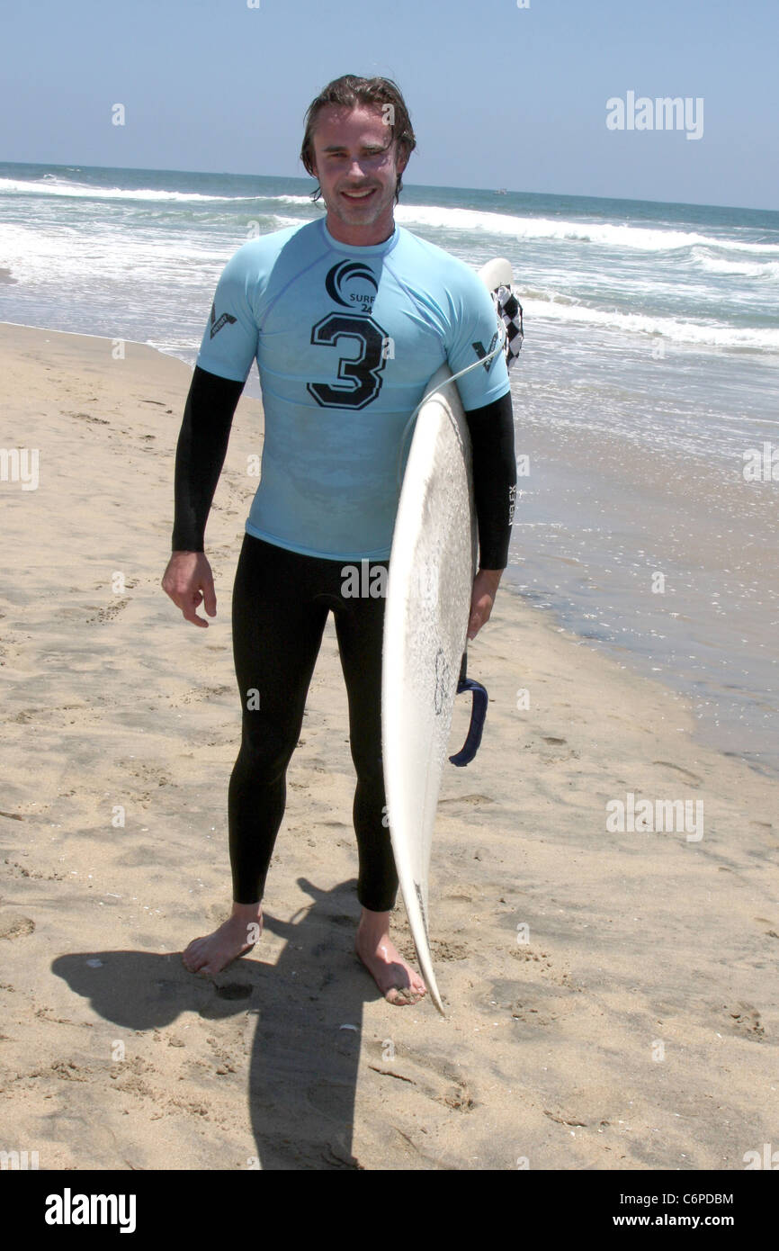 Sam Trammell participates in the 3rd Annual Project SOS: SURF 24 - Day ...