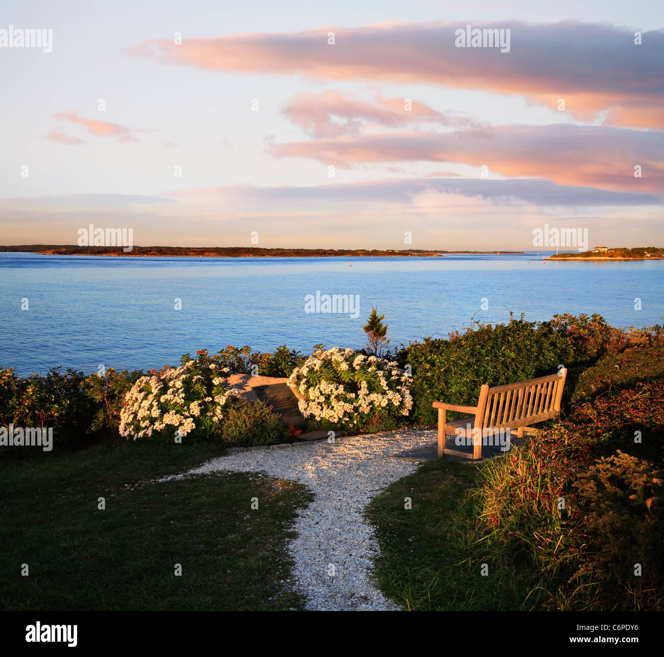 Looking Towards Martha's Vineyard From Nobska Point, Cape Cod ...