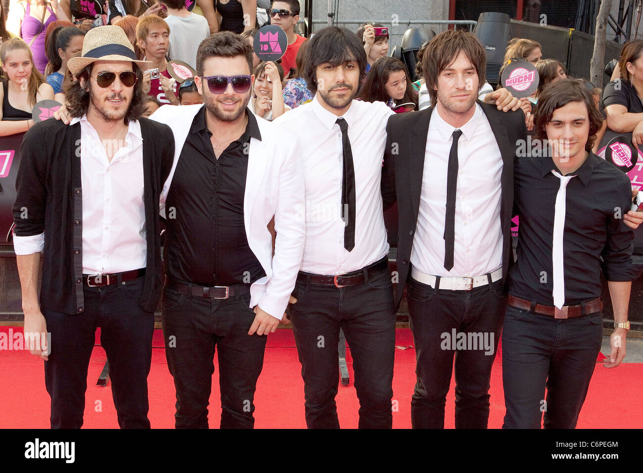 The Arkells 2010 MuchMusic Video Awards - Red Carpet Arrivals Toronto ...