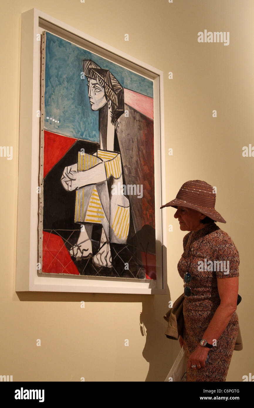Picasso's art pieces exhibited in Hermitage Museum. A large exhibition ...