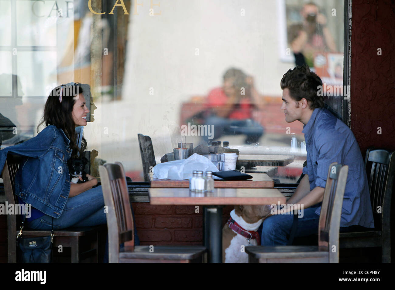 Model Torrey DeVitto having lunch at Kings Road Cafe in West Hollywood ...