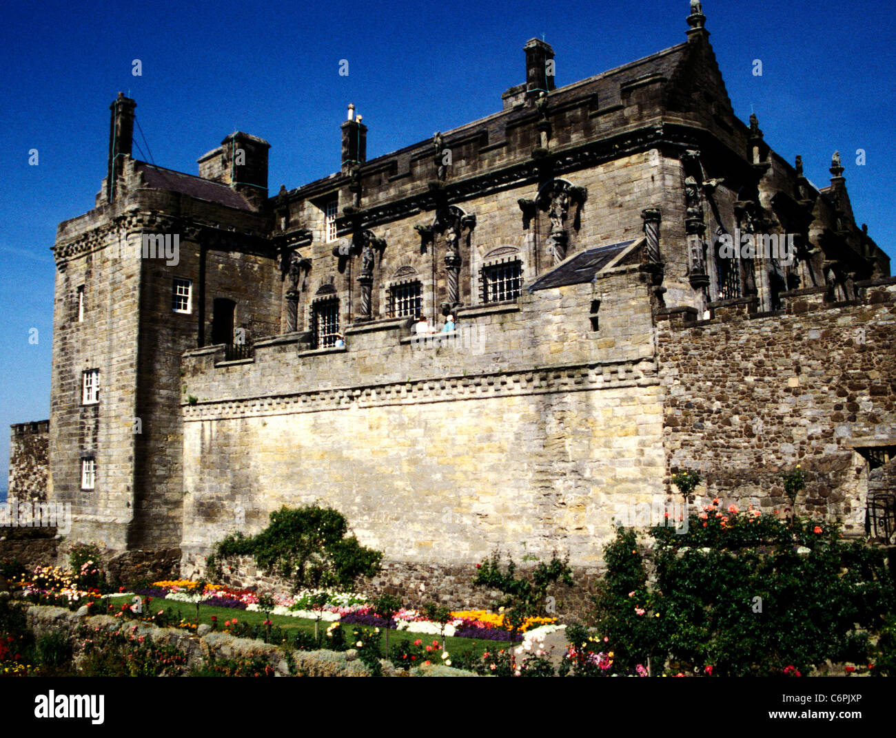 Stirling Castle, scene of eight great battles, Scotland Stock Photo - Alamy