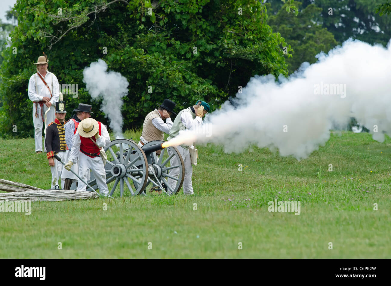 American gun 1812 hi-res stock photography and images - Alamy