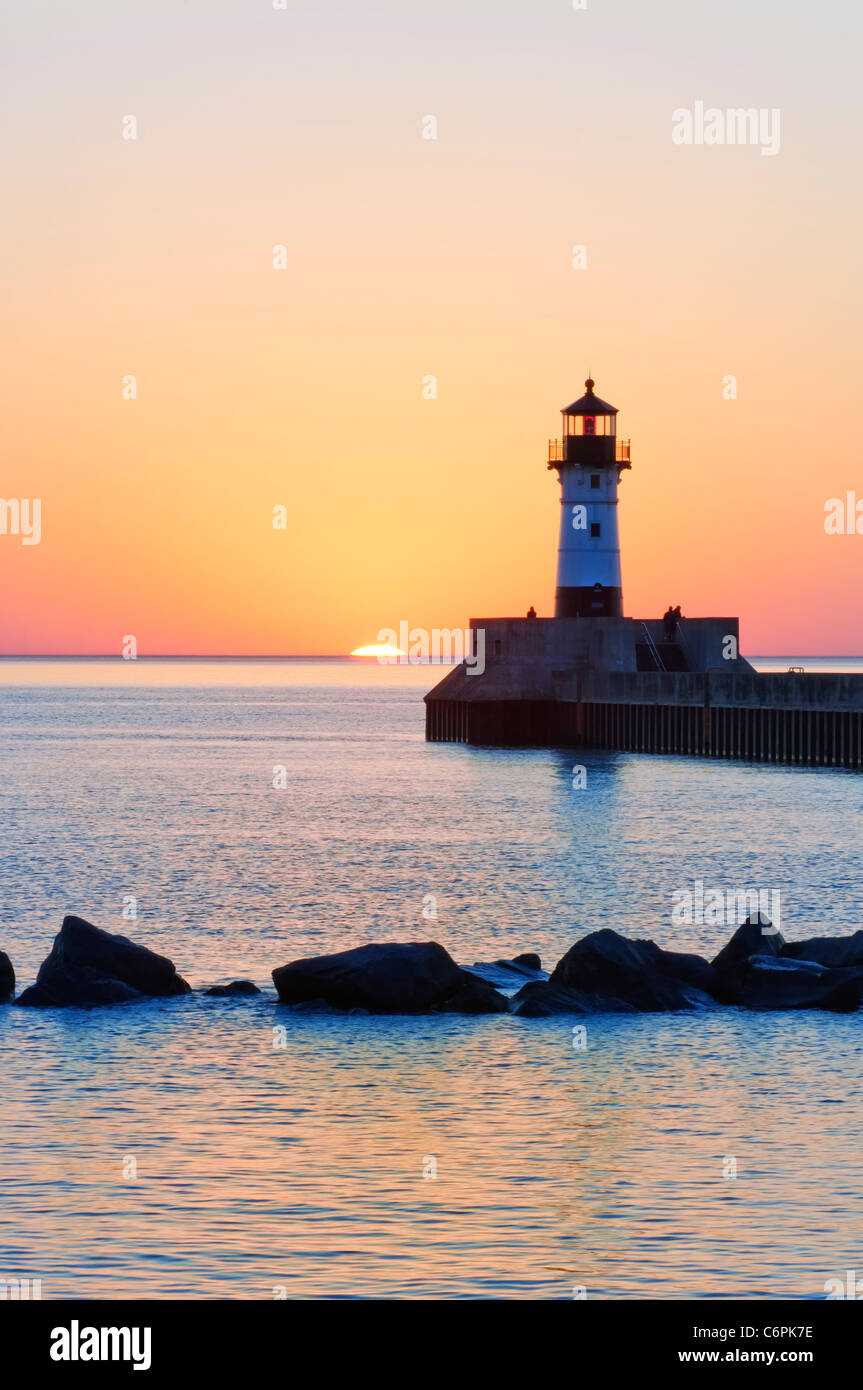 Superior Entry Lighthouse High Resolution Stock Photography and Images ...