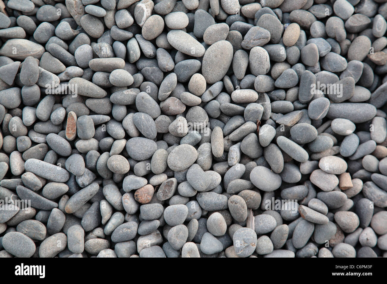 Pebbles on a beach Stock Photo - Alamy