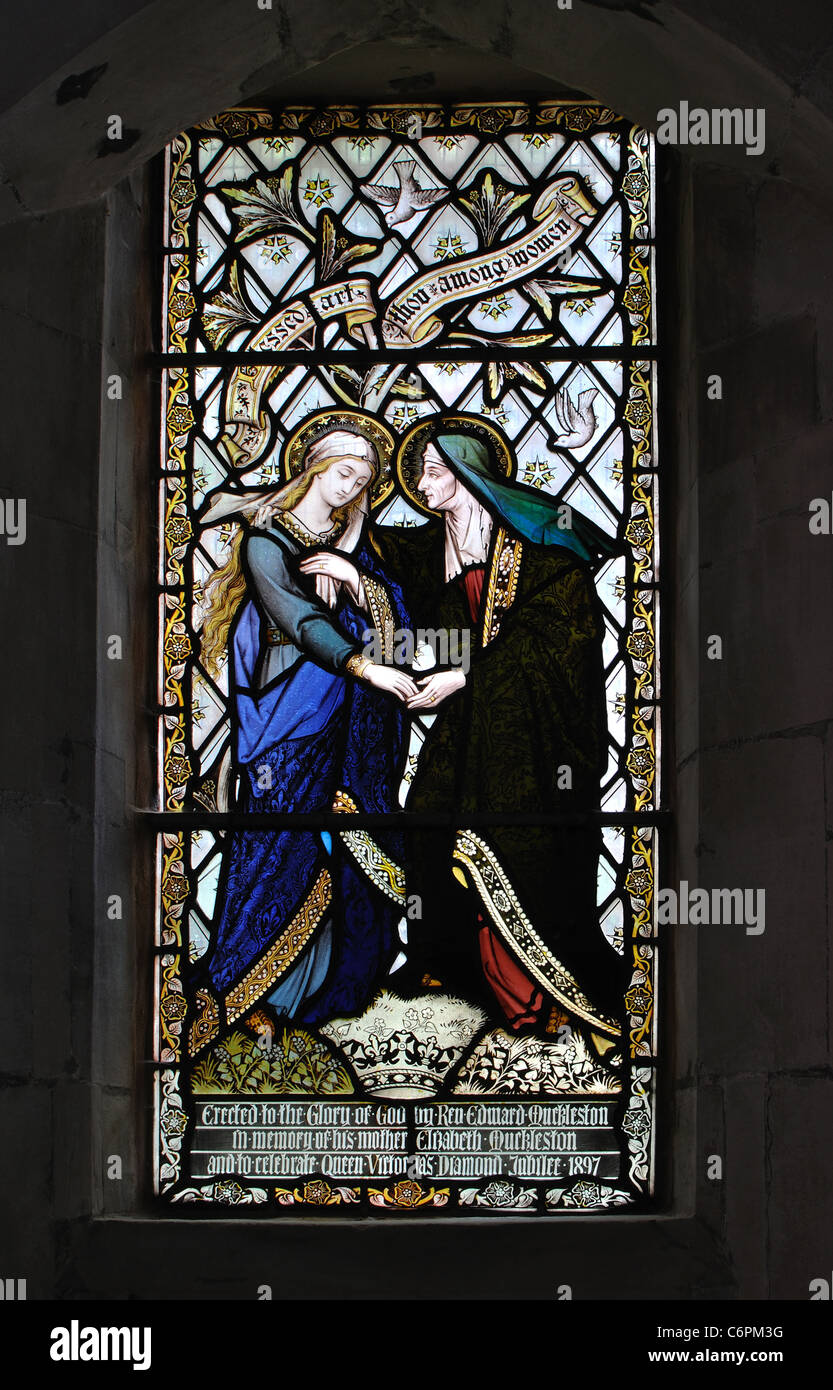 Memorial church window hi-res stock photography and images - Alamy