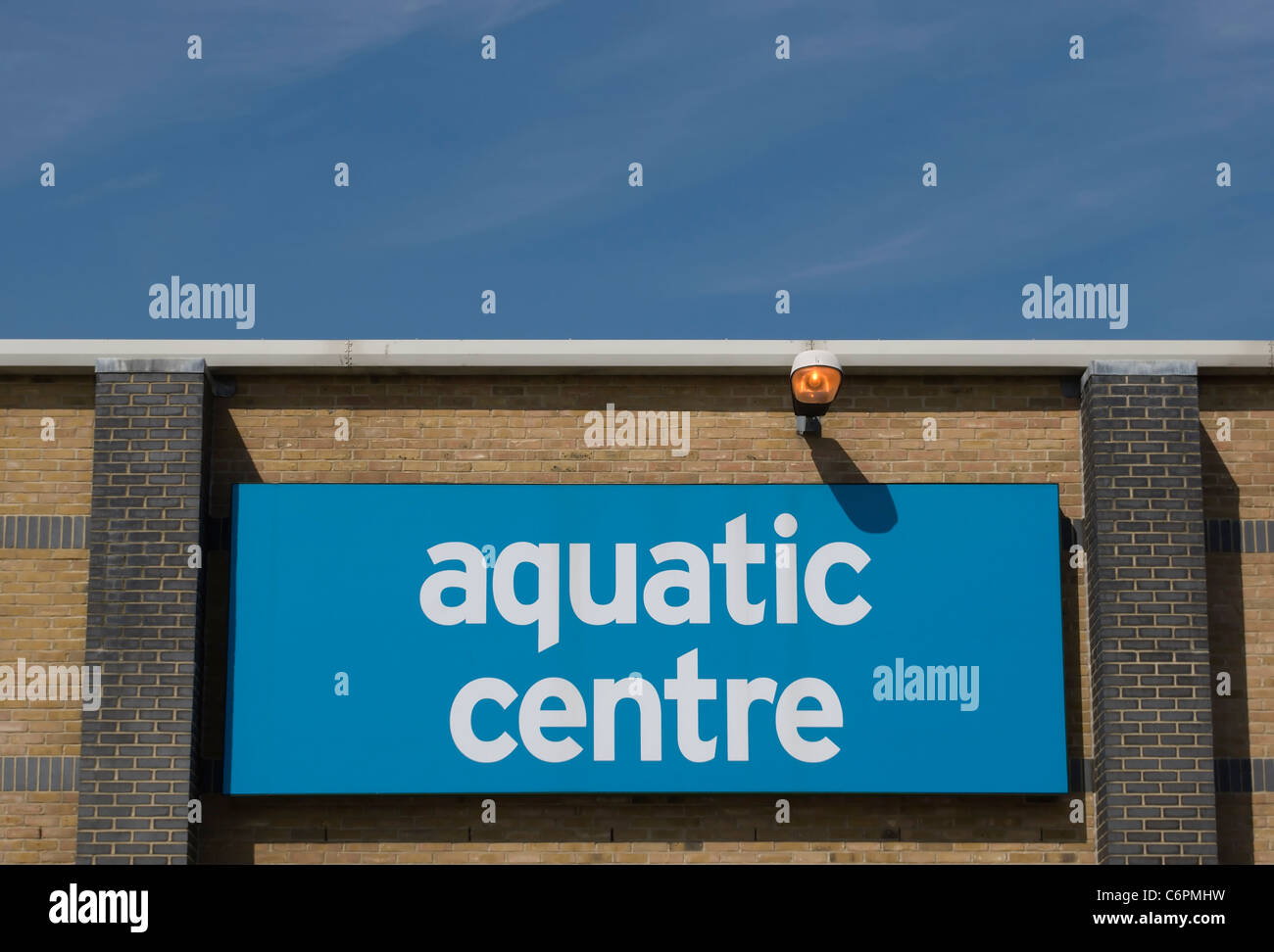 sign for aquatic centre, part of the pets at home retail chain, in ...