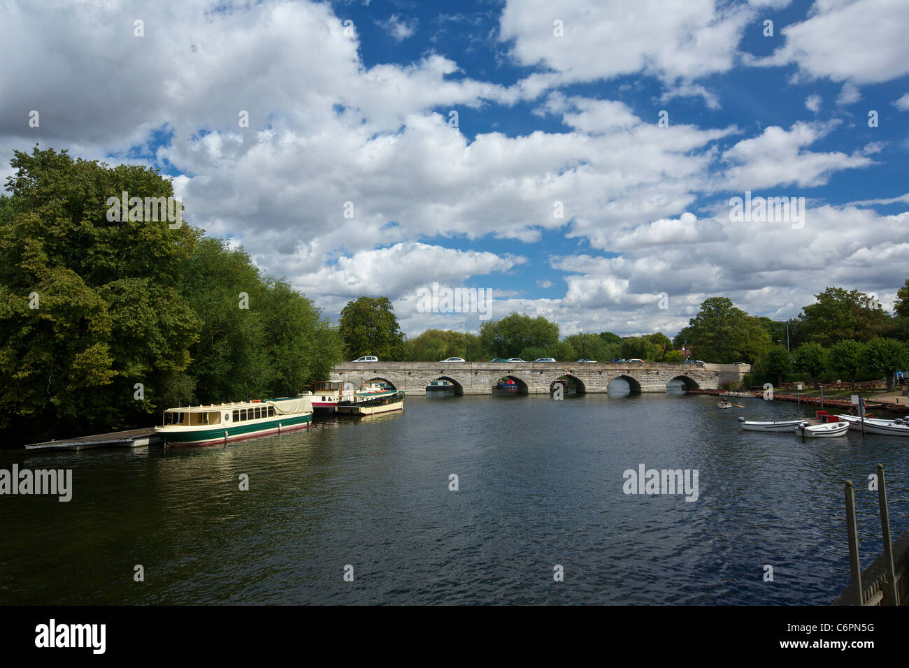 Clopton Bridge Stratford upon Avon Warwickshire England UK Stock Photo ...