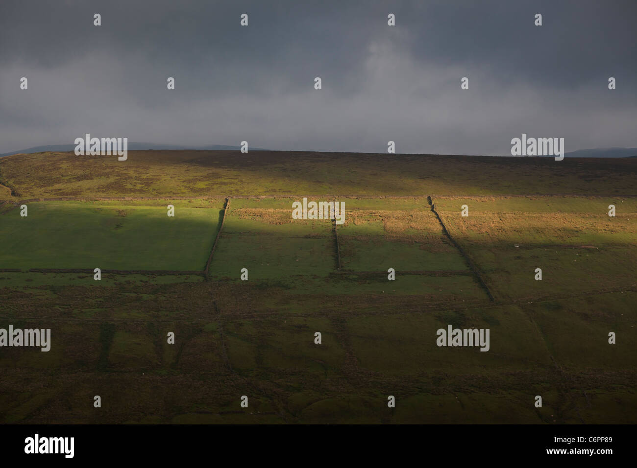 Early morning Sunshine on the moors between Oxenhope and Hebden Bridge ...
