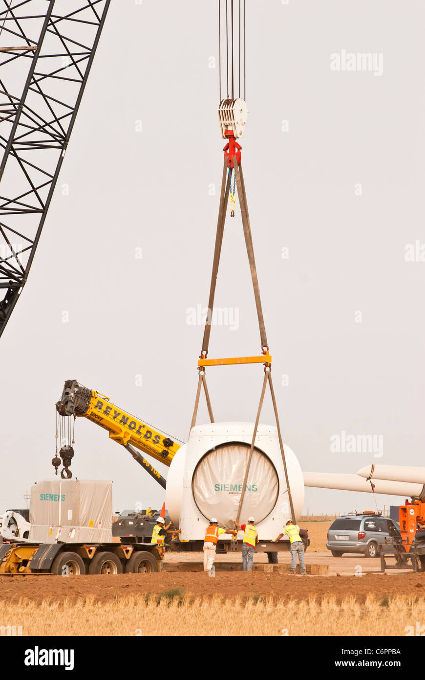 Wind tower components High Resolution Stock Photography and Images - Alamy