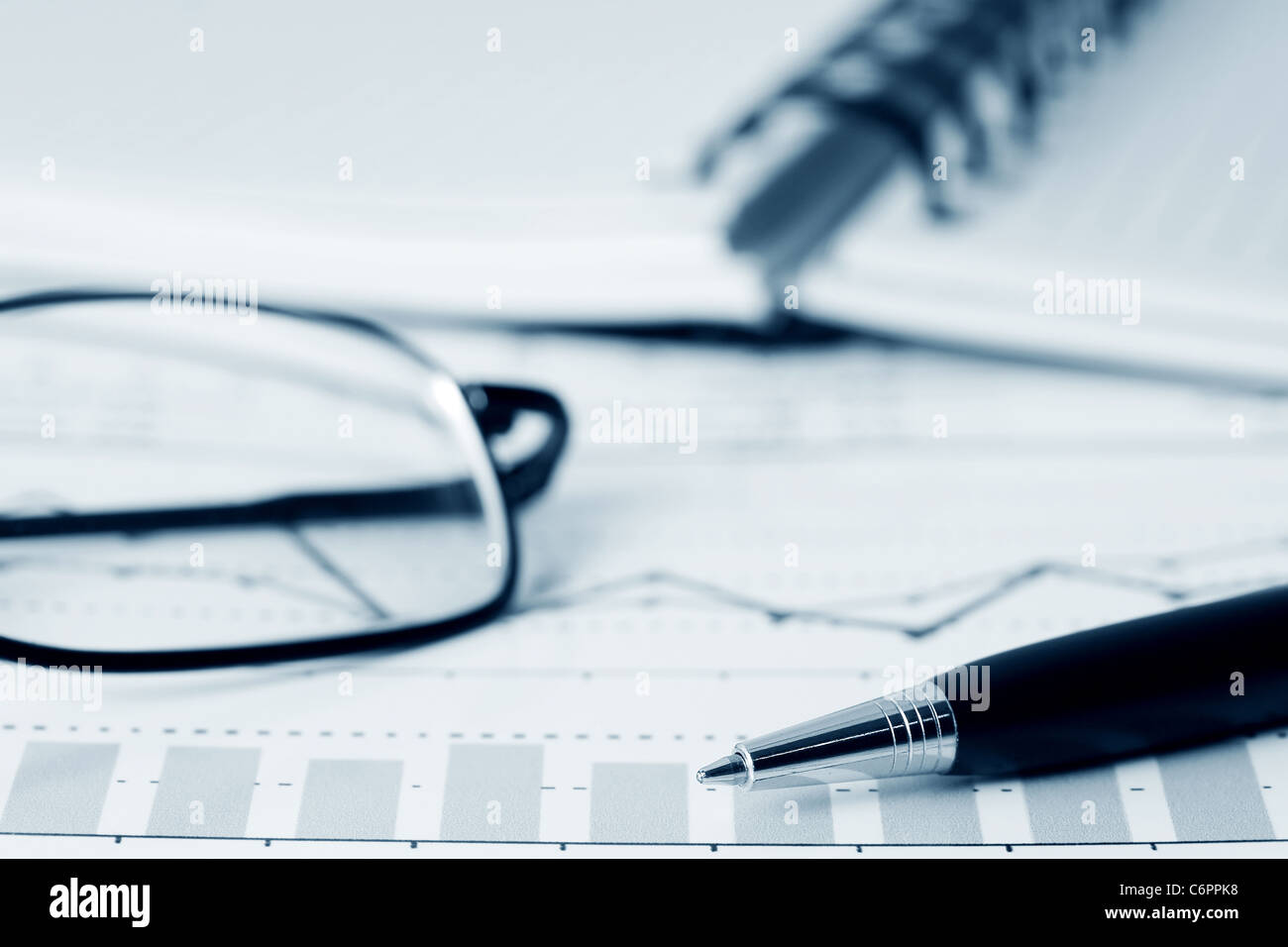 Stock market reports Stock Photo - Alamy