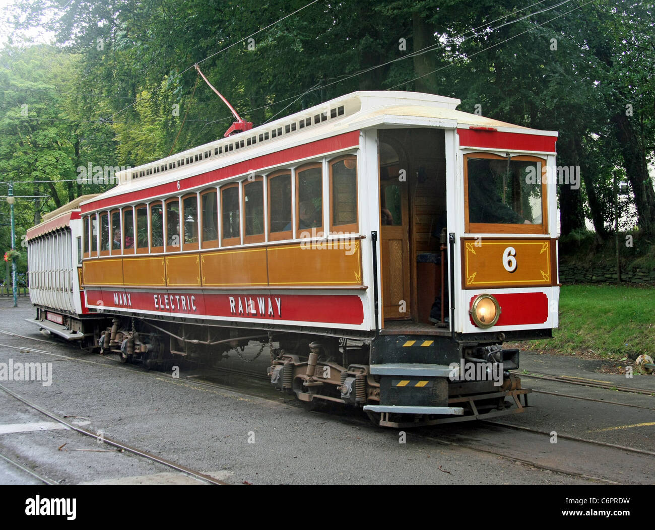 Manx electric railway tram hi-res stock photography and images - Alamy