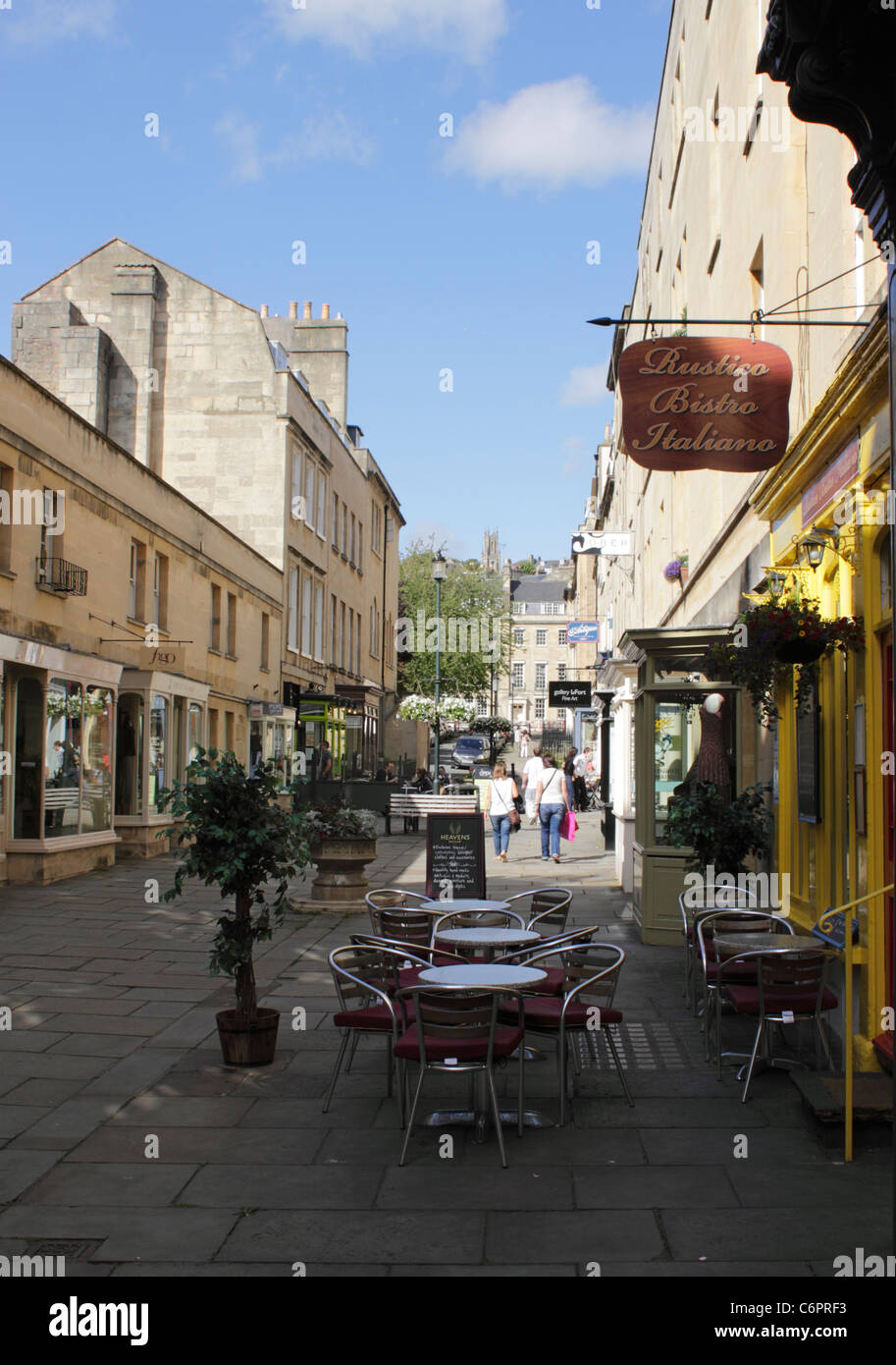 Rustico Bistro Italiano Italian Restaurant in Bath Somerset Stock Photo ...