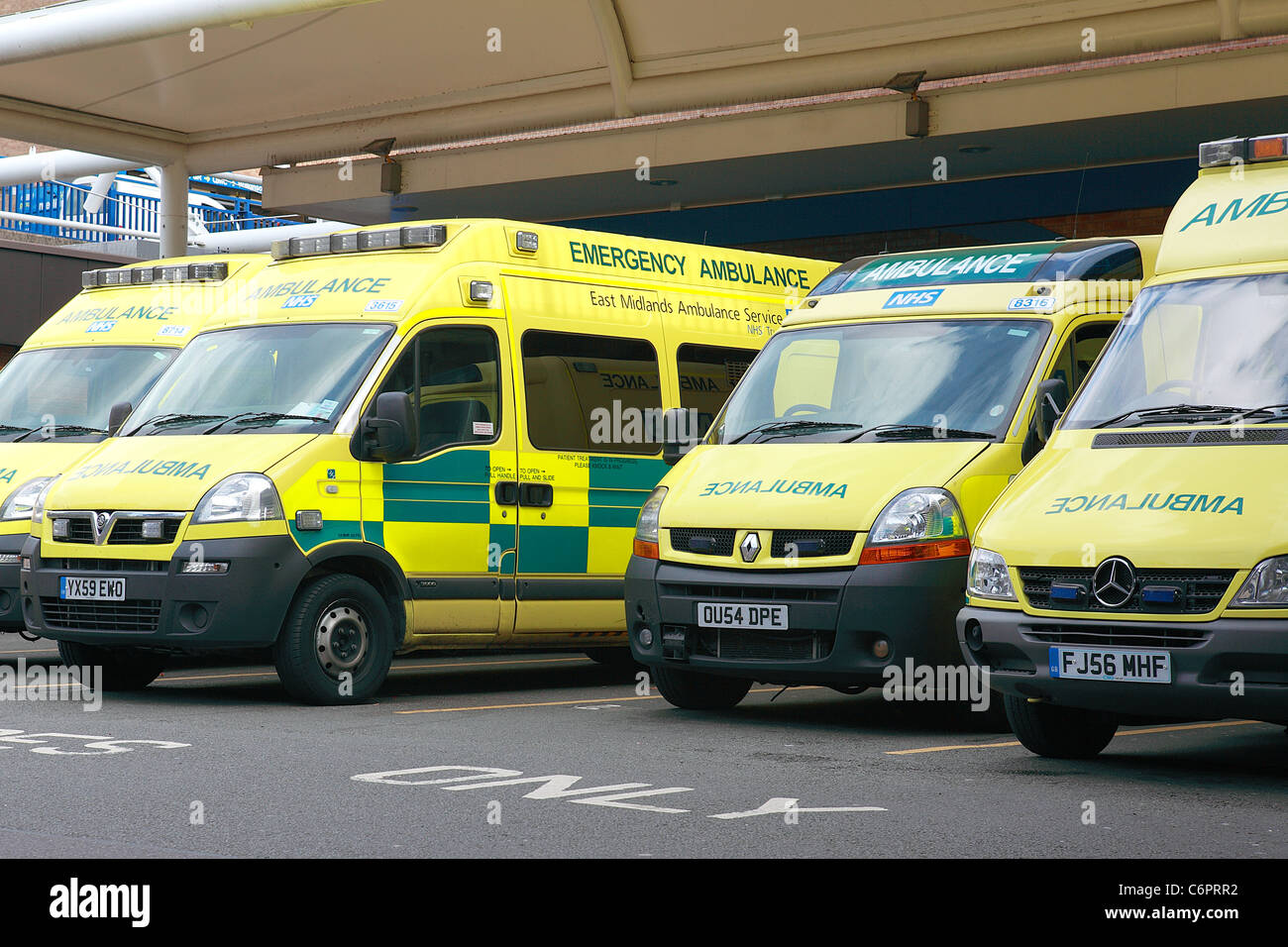"ambulance UK" " "emergency services" Ambulances parked outside the ...