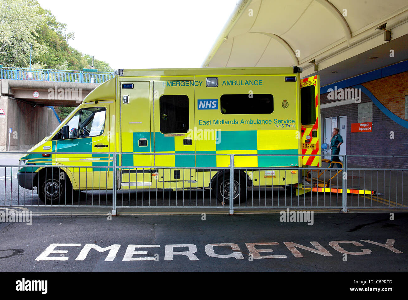 "ambulance UK" " "emergency services" Ambulances parked outside the ...