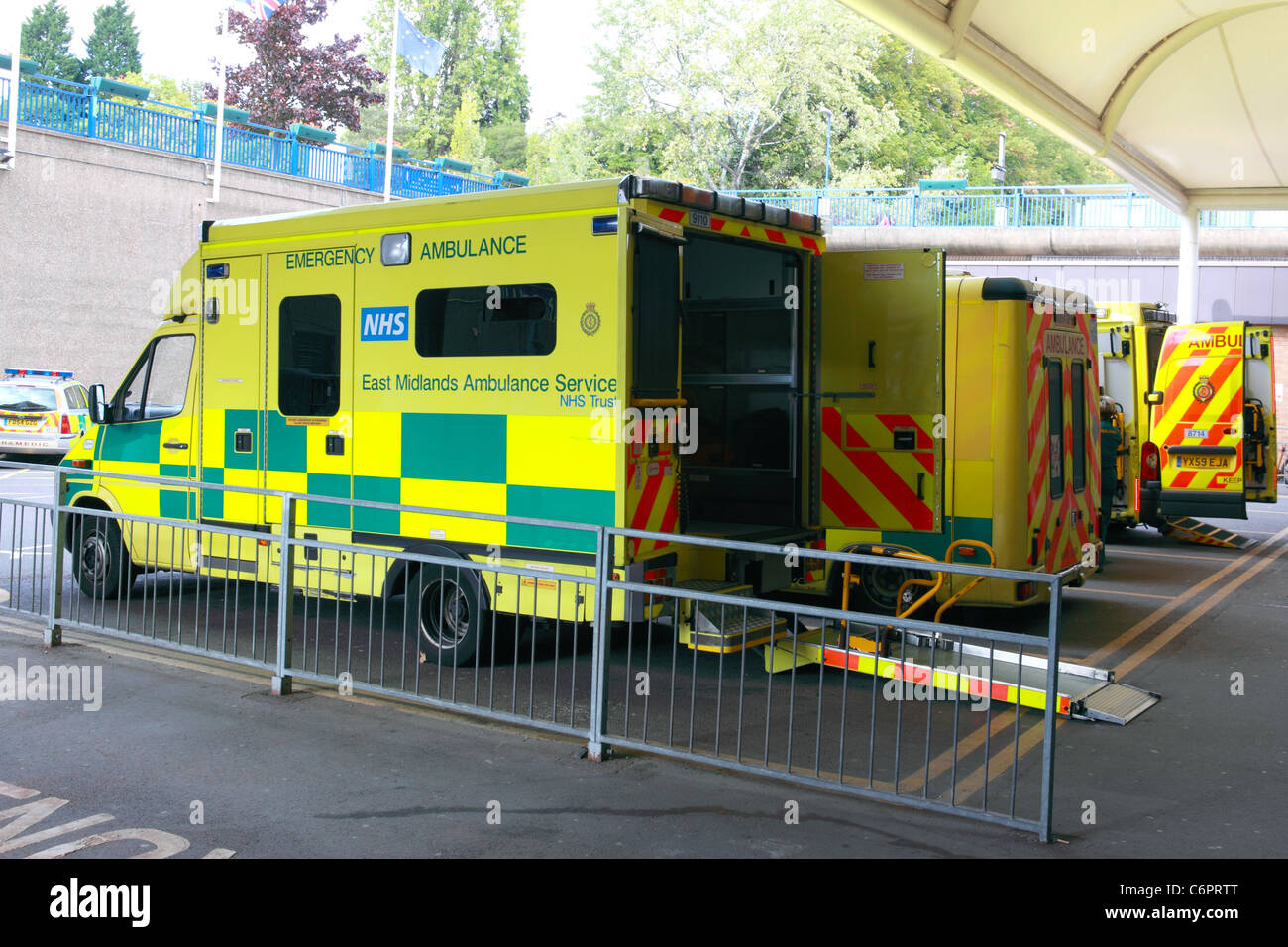"ambulance UK" " "emergency services" Ambulances parked outside the ...