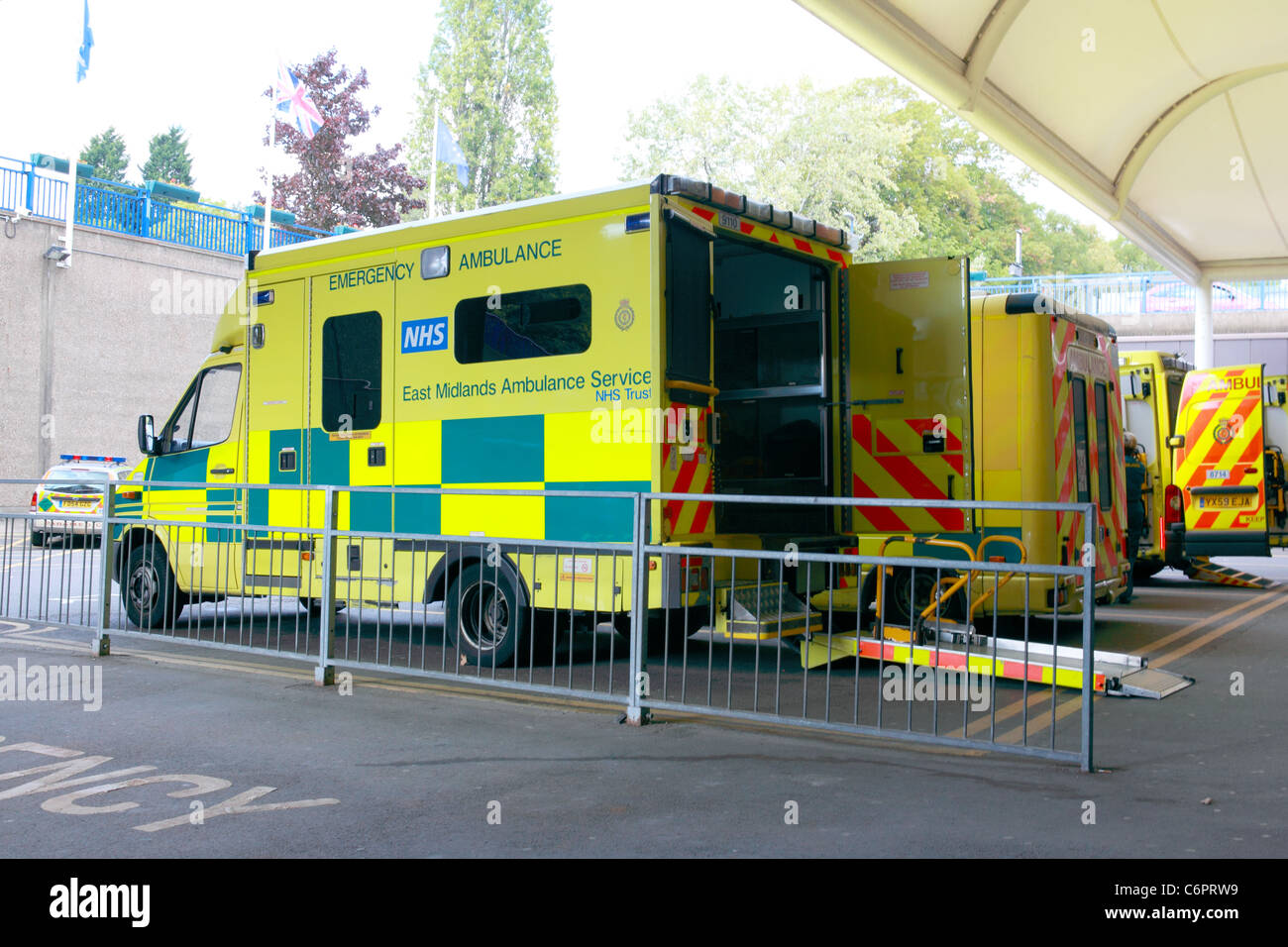"ambulance UK" " "emergency services" Ambulances parked outside the ...