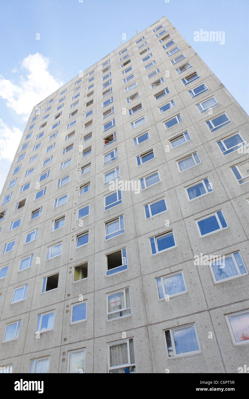 UK Tower Block High Rise Council Flats Stock Photo - Alamy