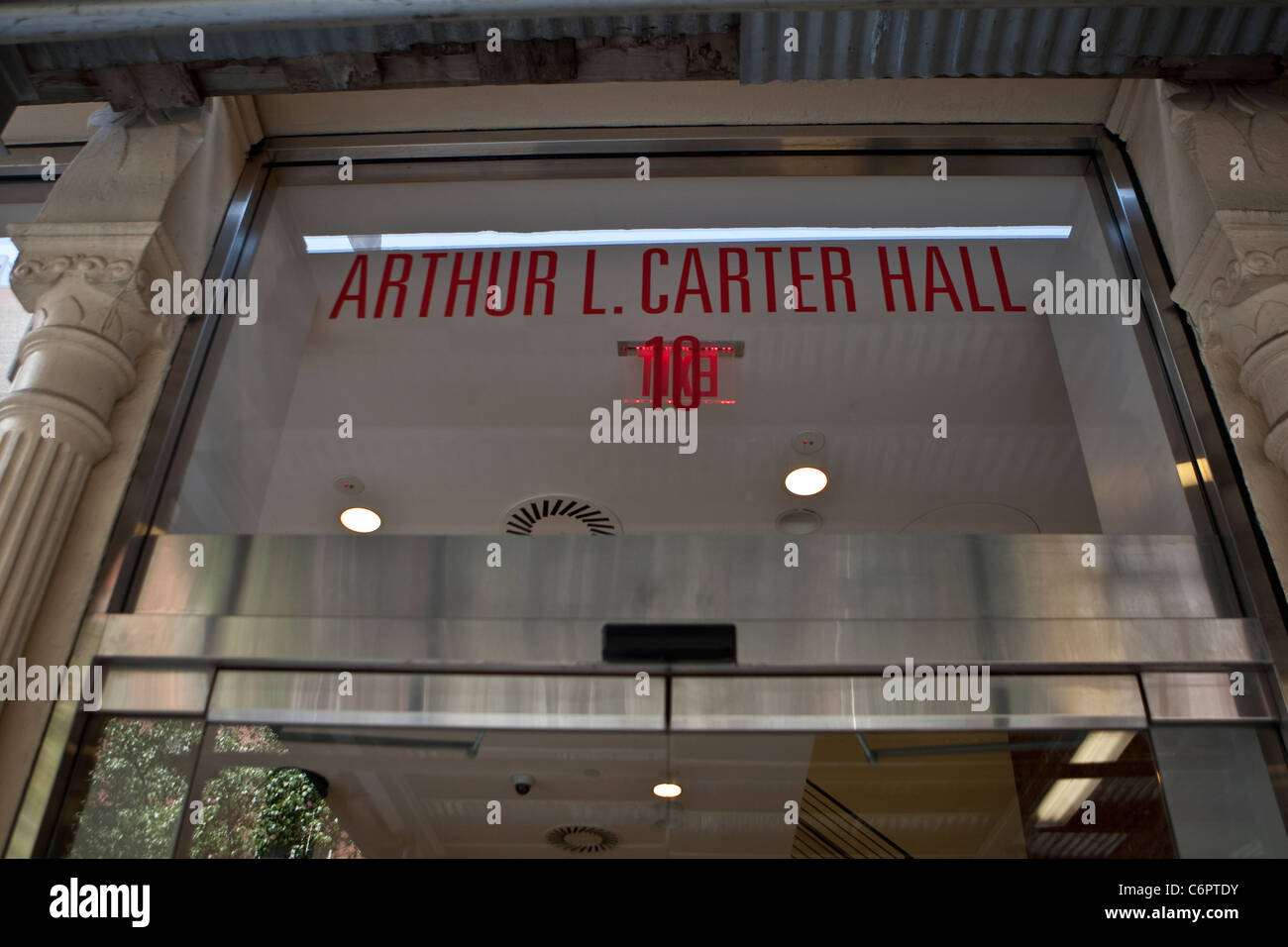 Arthur L. Carter Hall of the New York University is pictured in the New ...