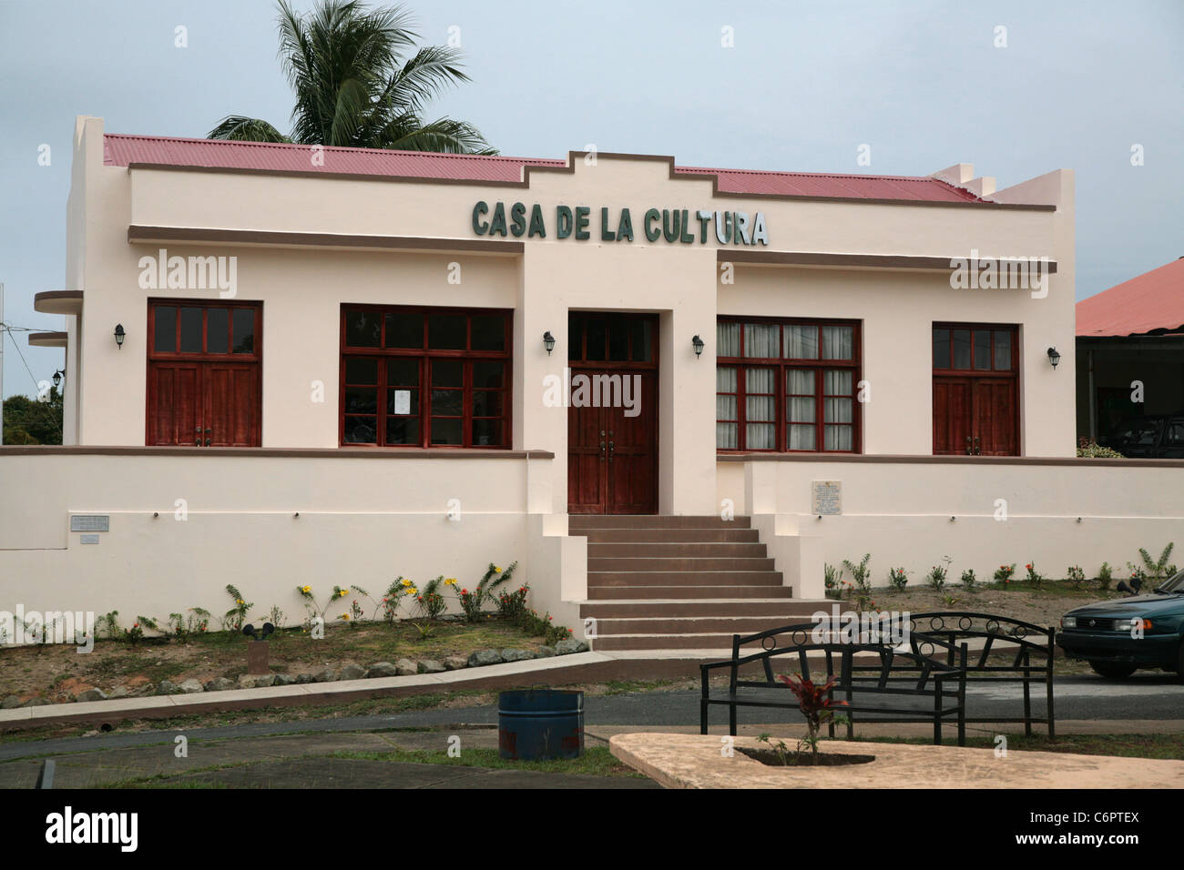 Small rural town buildings in the interior of provincial Panama Stock ...