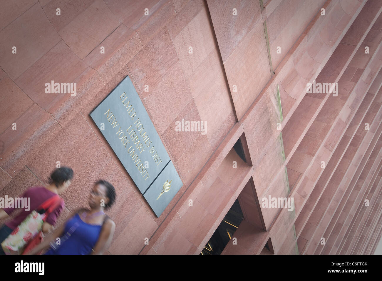 Elmer Holmes Bobst Library of the New York University is pictured in ...