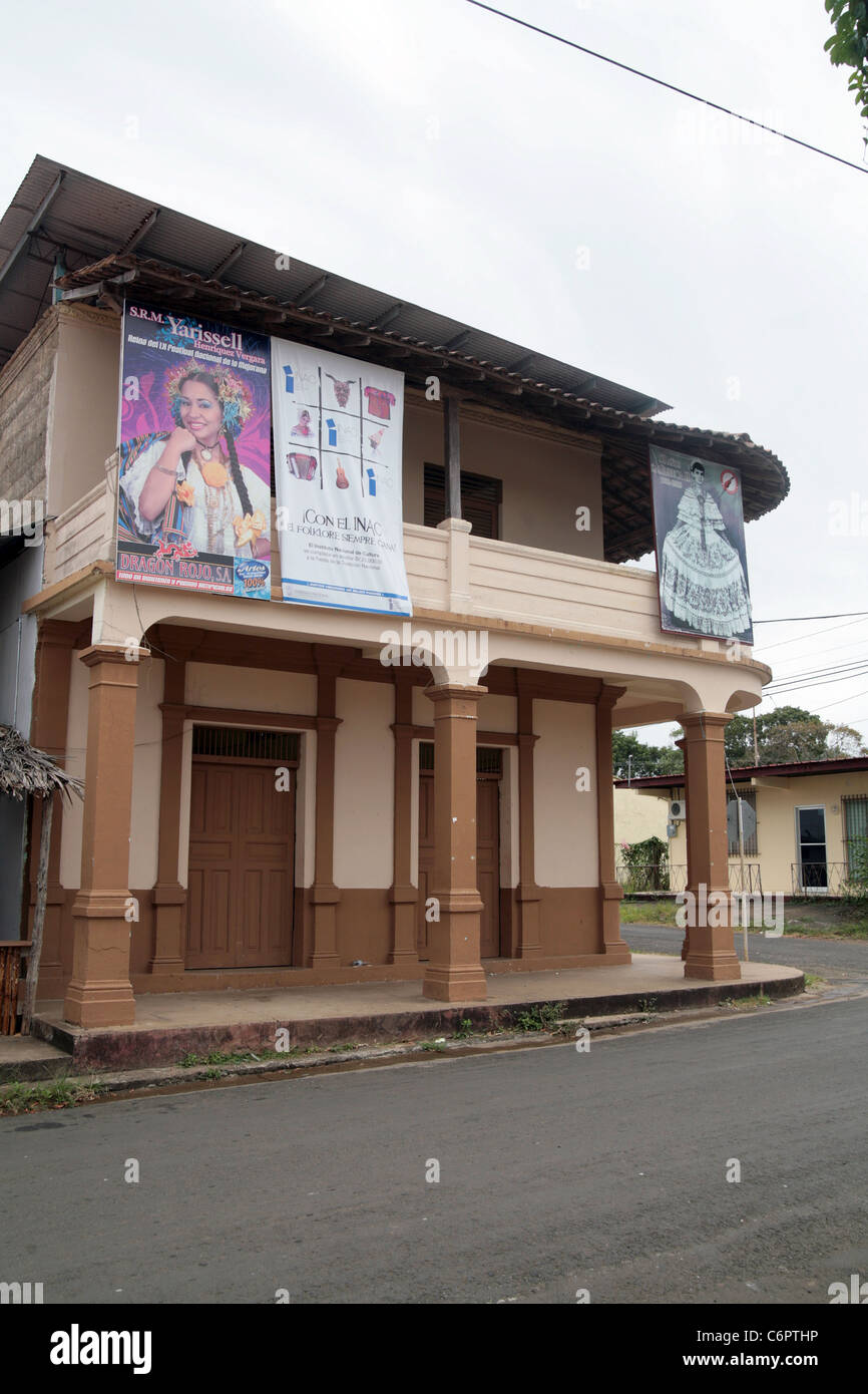 View from the town of Guararé, Los Santos Province, Panama Stock Photo ...
