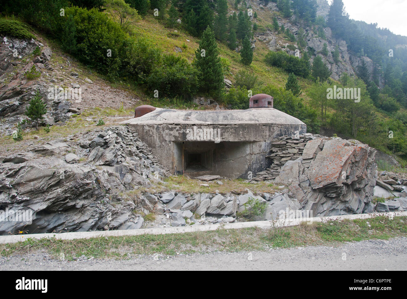 Ouvrage du Lavoir, Modane, Savoie, France Stock Photo - Alamy