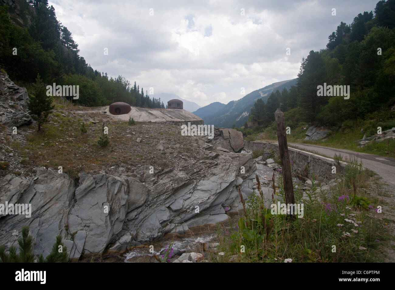 Ouvrage du Lavoir, Modane, Savoie, France Stock Photo - Alamy