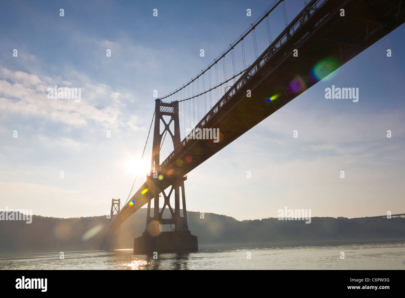 Mid-Hudson Bridge over the Hudson River Stock Photo - Alamy