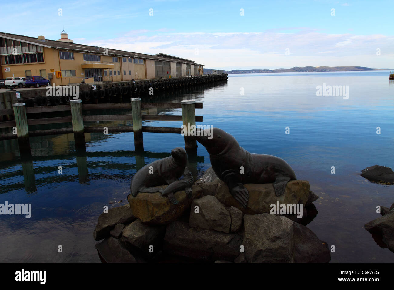 Hobart harbour hi-res stock photography and images - Alamy