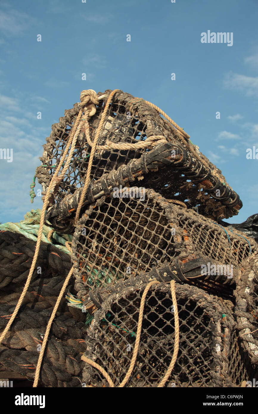 Lobster nets hi-res stock photography and images - Alamy