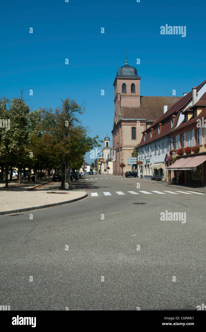 Neuf-Brisach, Alsace, France Stock Photo - Alamy