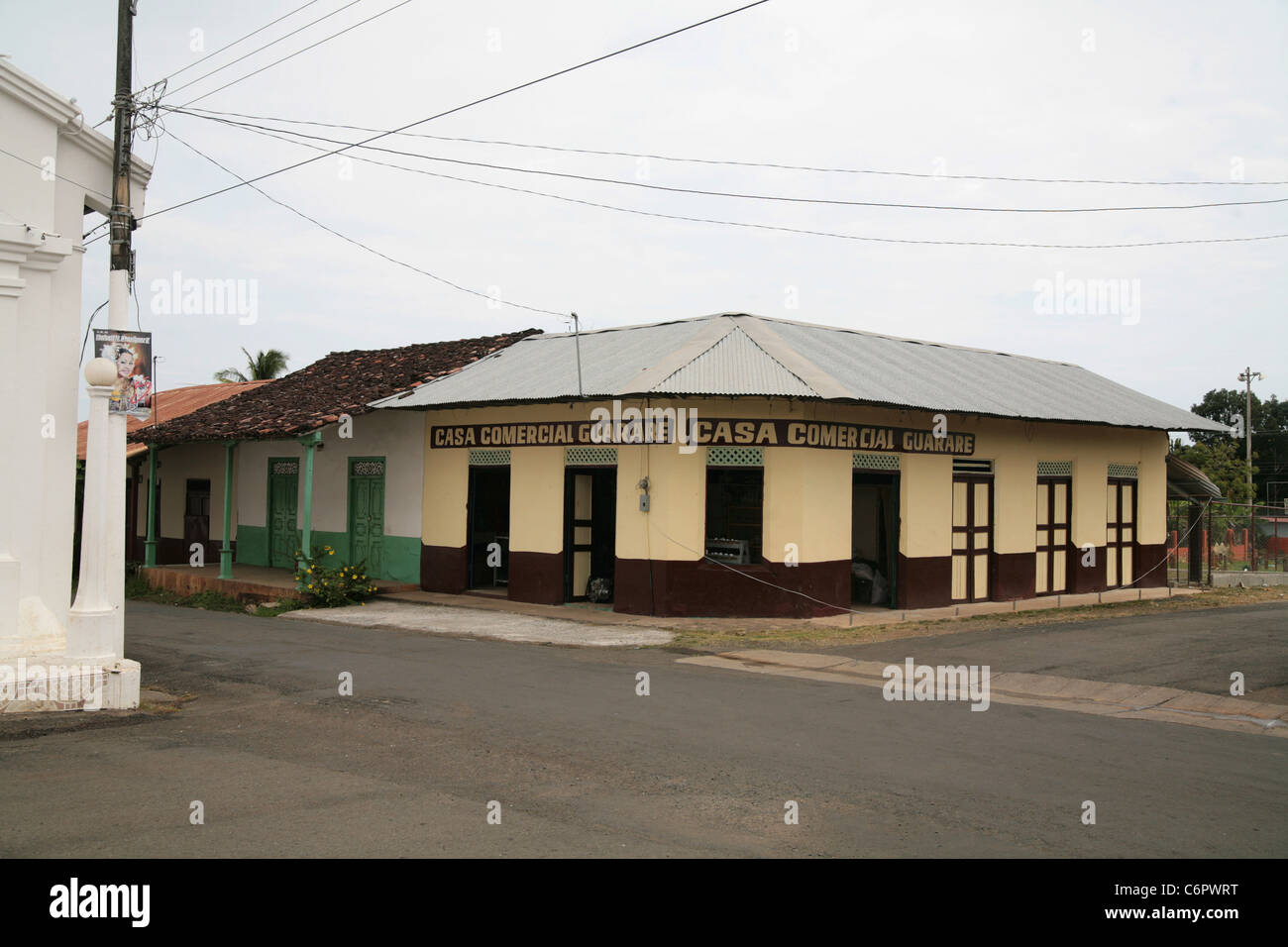 View from the town of Guararé, Los Santos Province, Panama Stock Photo ...