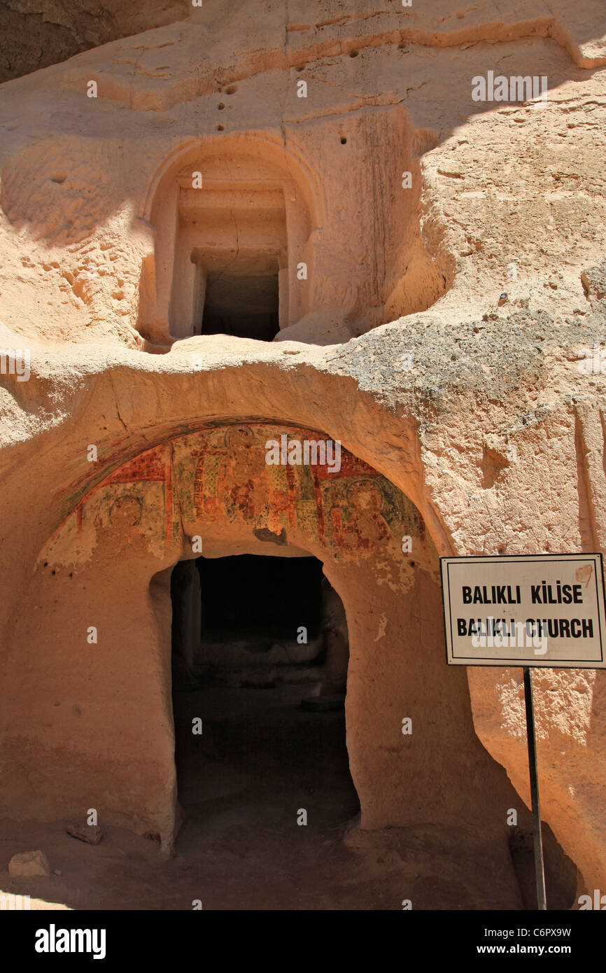 Balikli Church, Zelve Open-Air Museum, with accommodation places ...