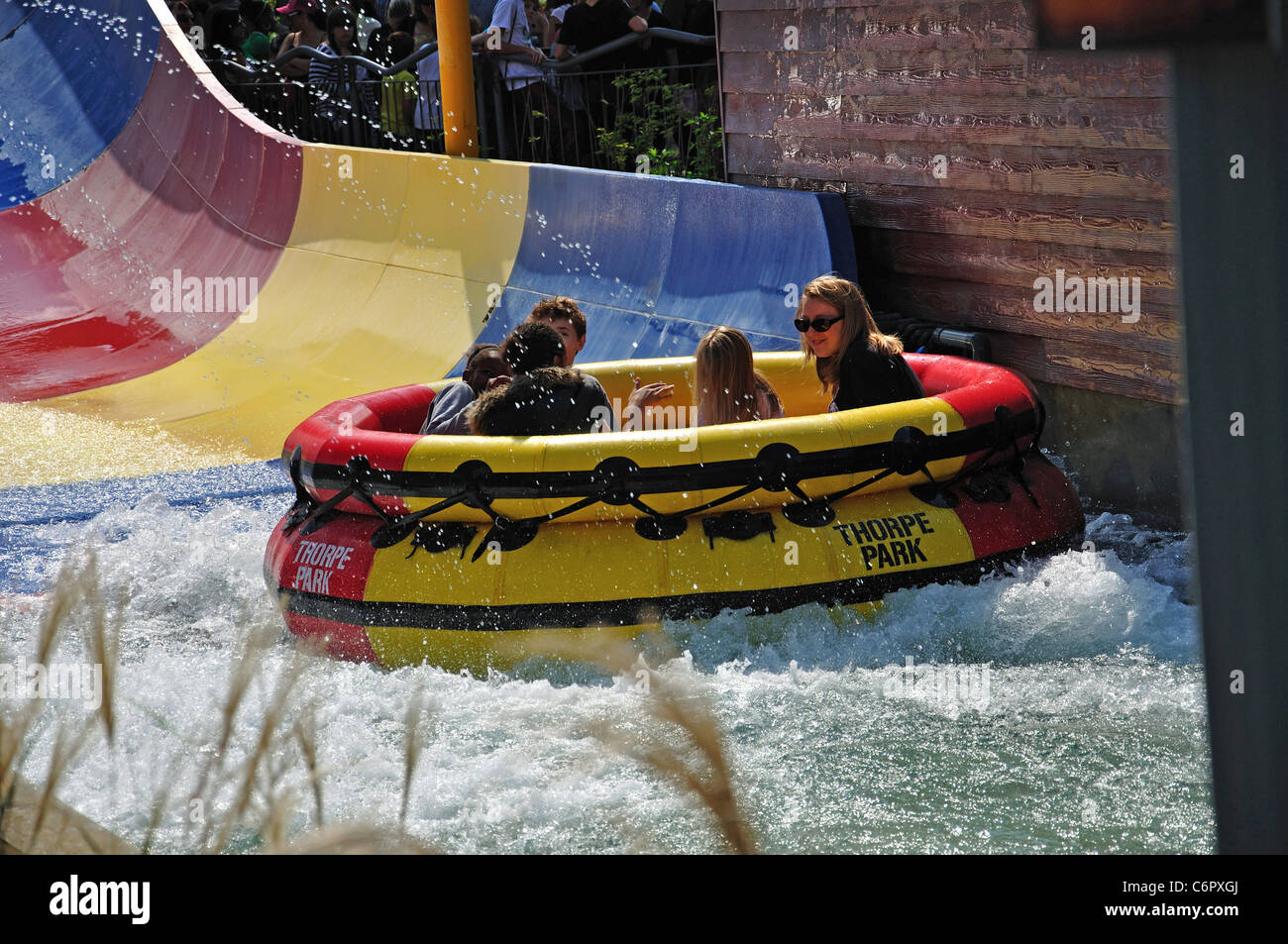 Storm Surge Ride, Thorpe Park Theme Park, Chertsey, Surrey, England ...