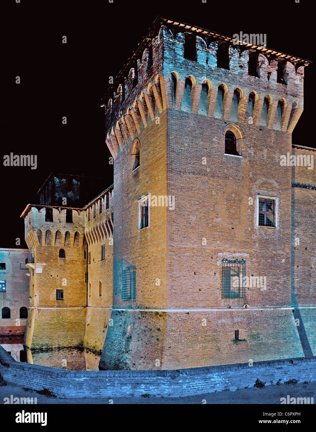 The Castle of St. George (Castello di San Giorgio) was built from 1395 ...