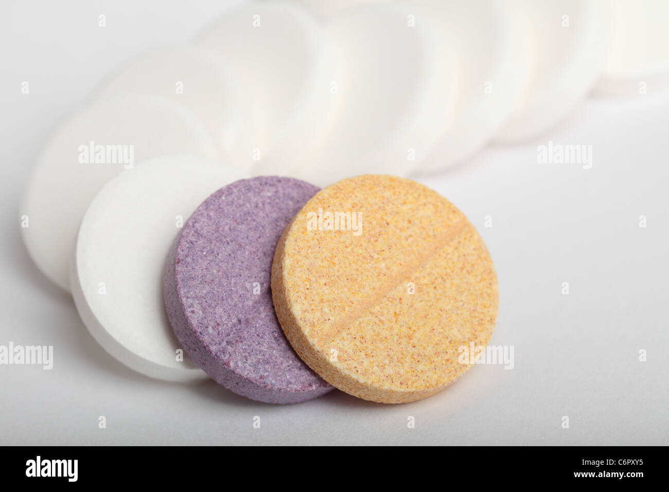 white big pills - one pill stand out others Stock Photo - Alamy