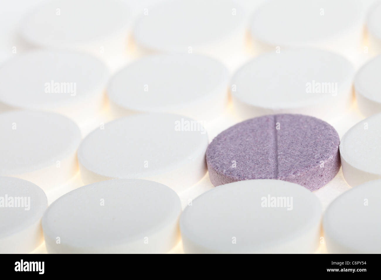 white big pills background texture Stock Photo - Alamy