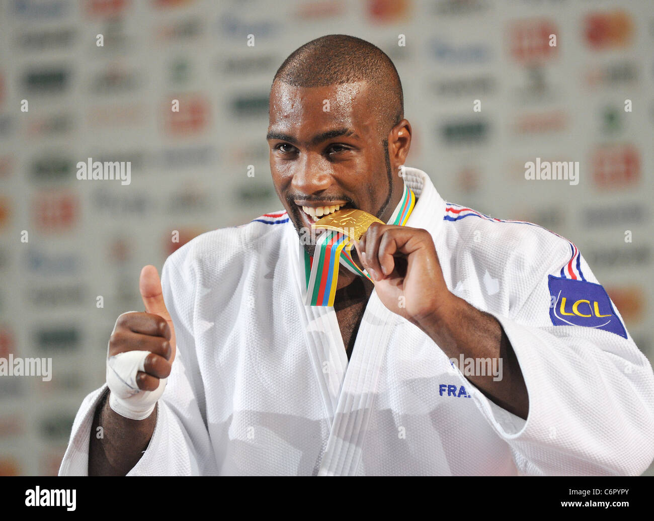 Teddy riner judo hi-res stock photography and images - Alamy