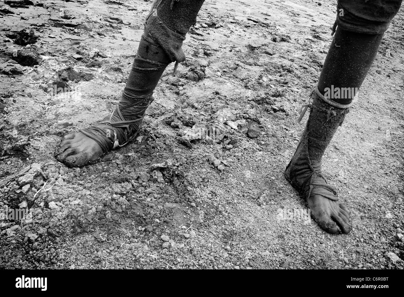 El sod crater ethiopia Black and White Stock Photos & Images - Alamy