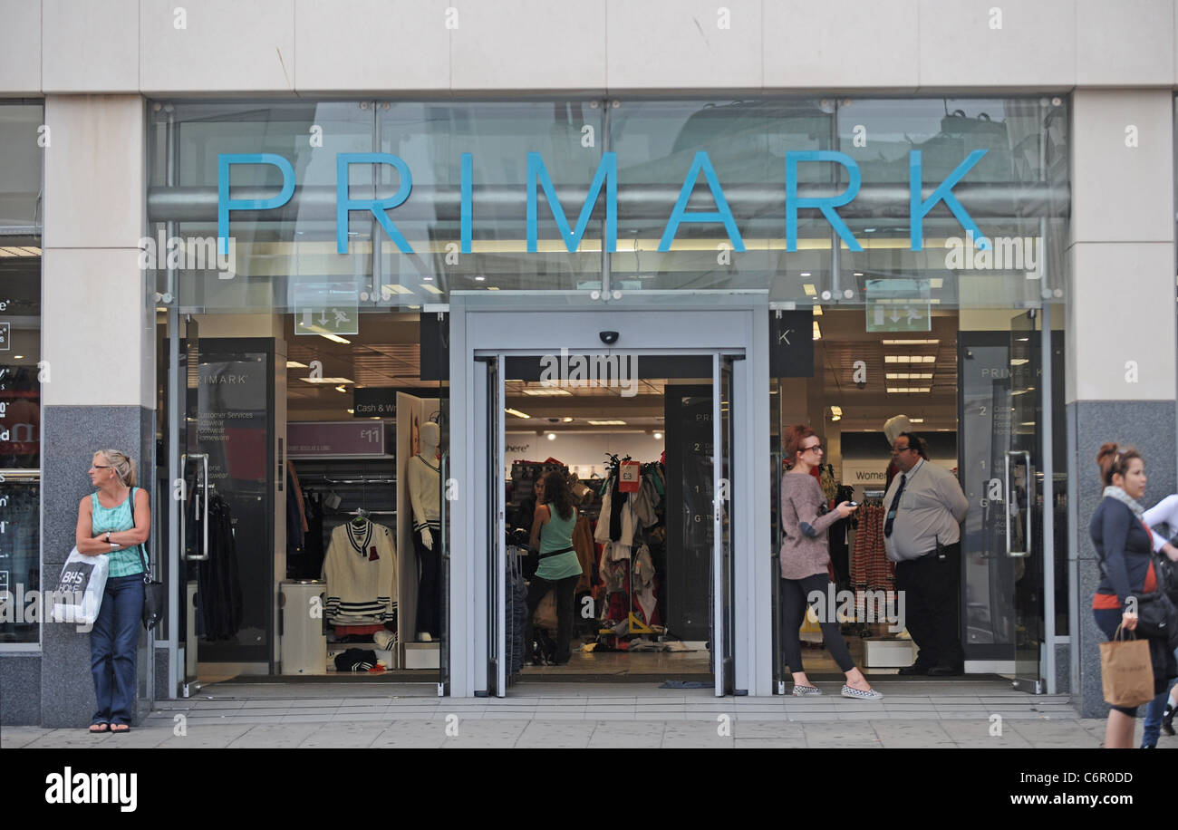 The Primark shop in Western Road Brighton East Sussex UK Stock Photo ...