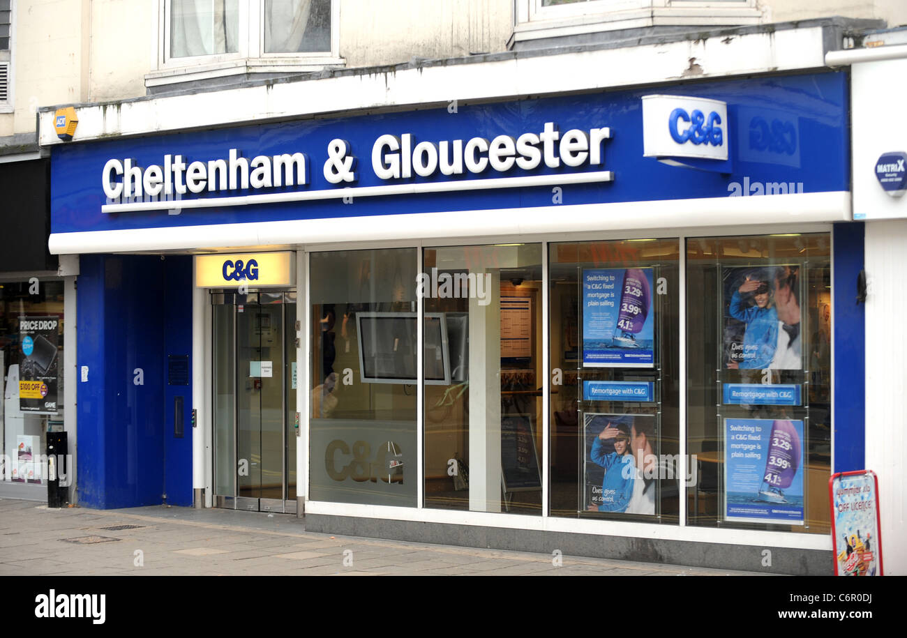 Cheltenham gloucester building society bank hi-res stock photography ...