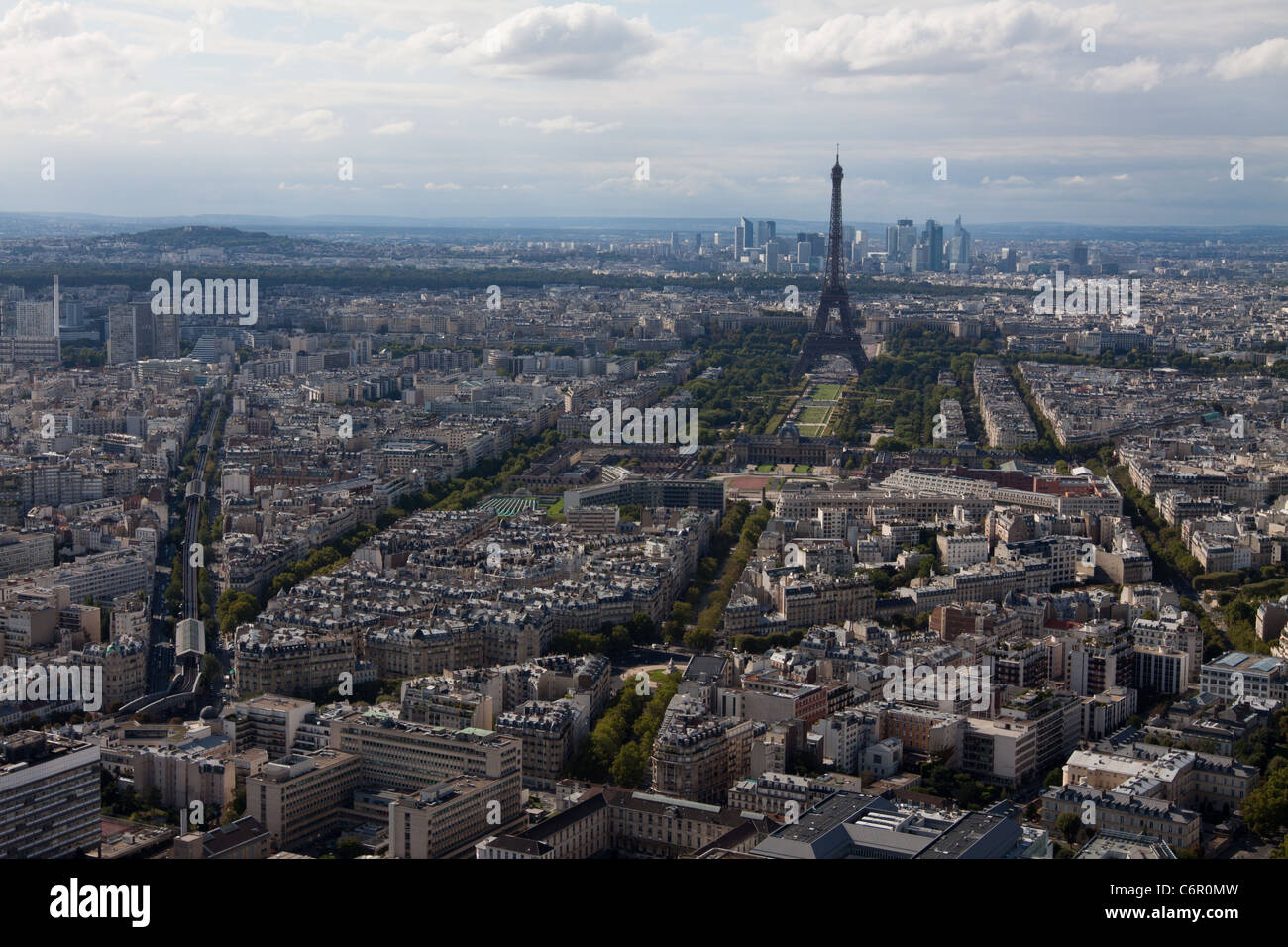 Aerial view of Paris Stock Photo - Alamy