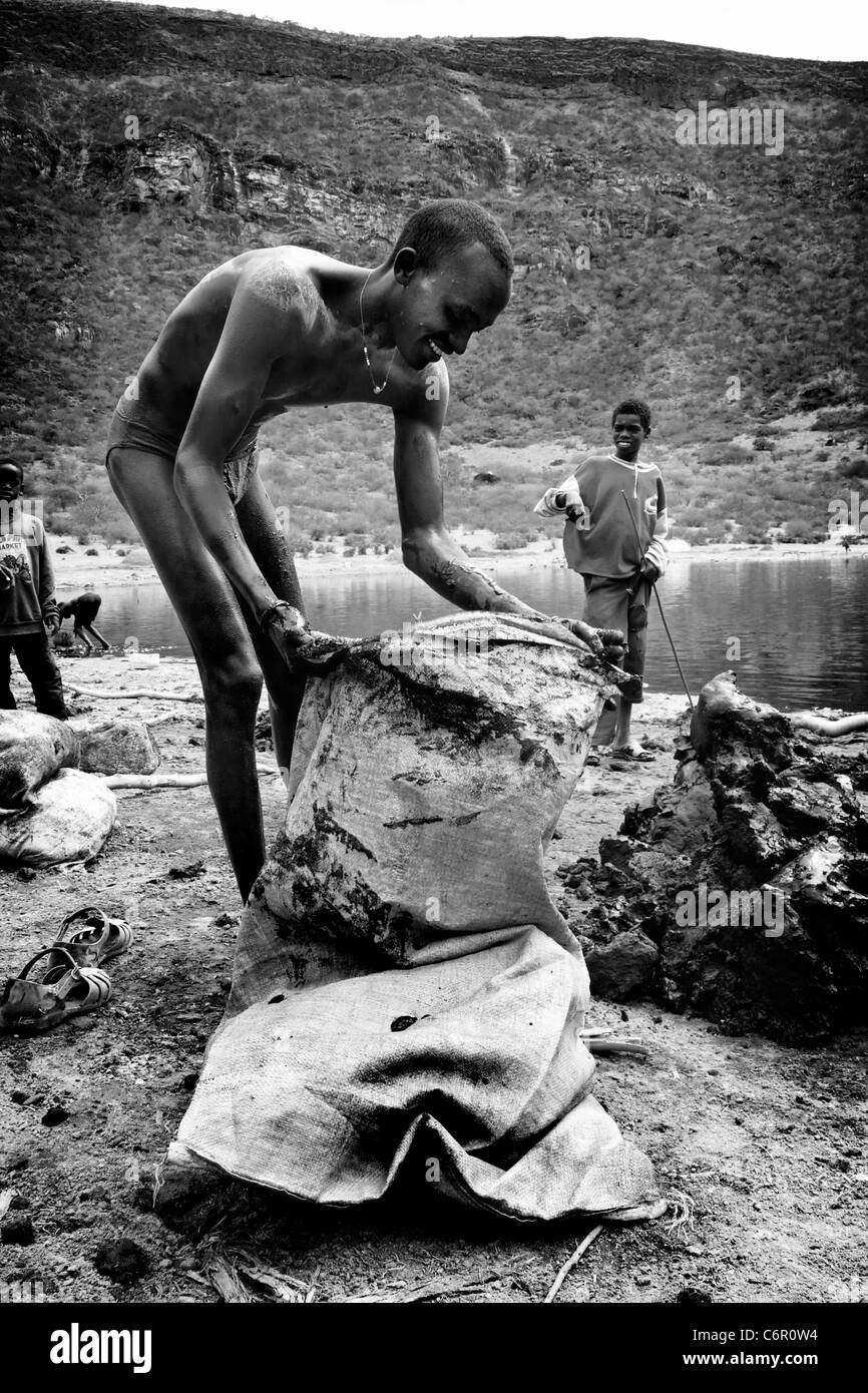 Salt extraction in el sod hi-res stock photography and images - Alamy