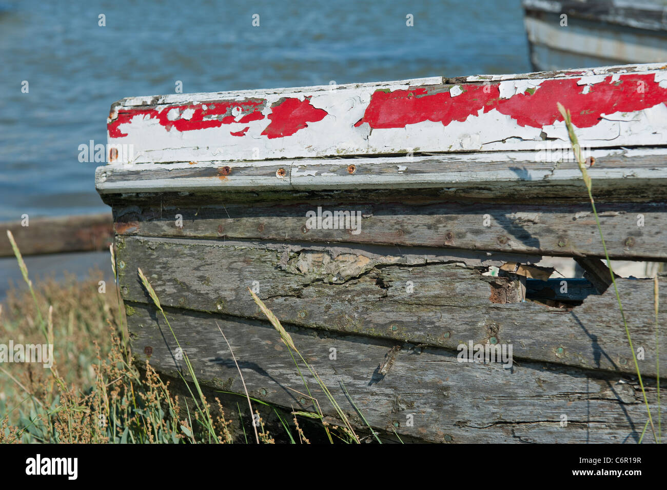 Old wooden boat wrecked hi-res stock photography and images - Alamy