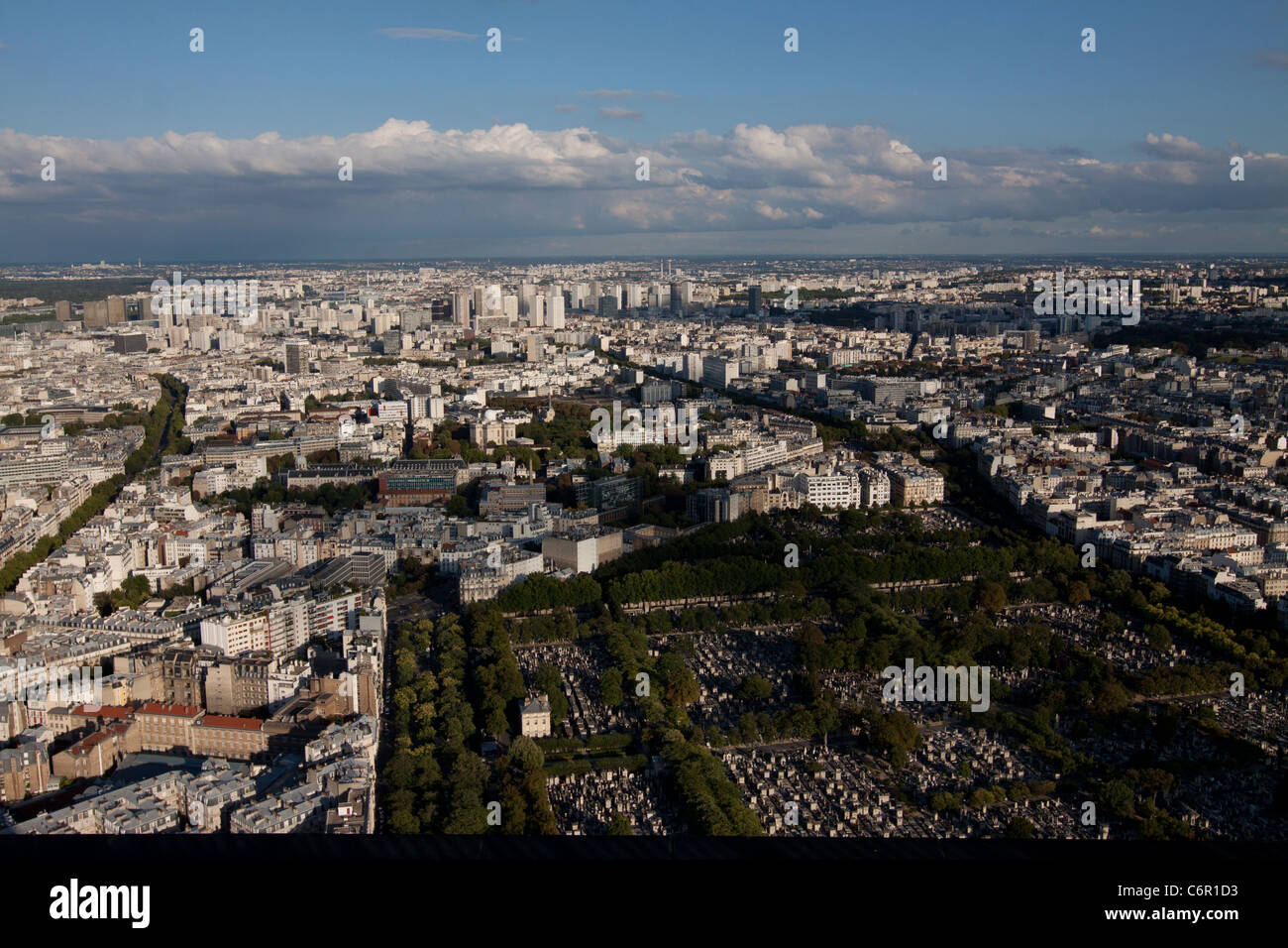 Aerial view of Paris Stock Photo - Alamy