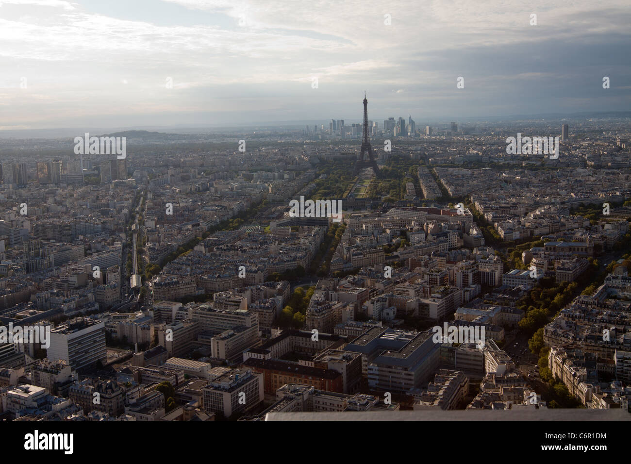 Aerial view of Paris Stock Photo - Alamy
