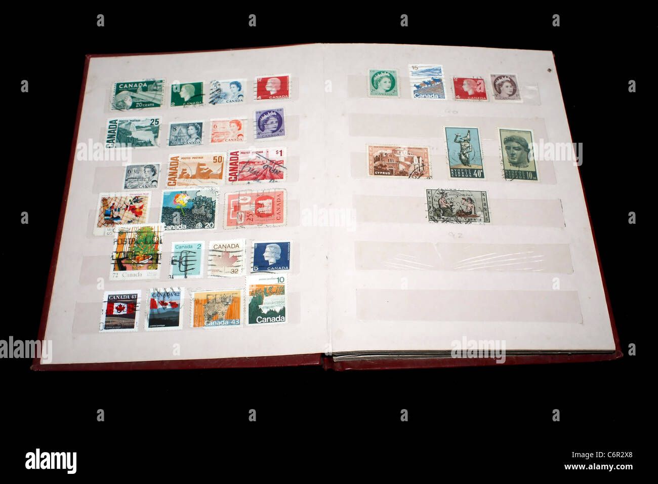 Stamp album hi-res stock photography and images - Alamy
